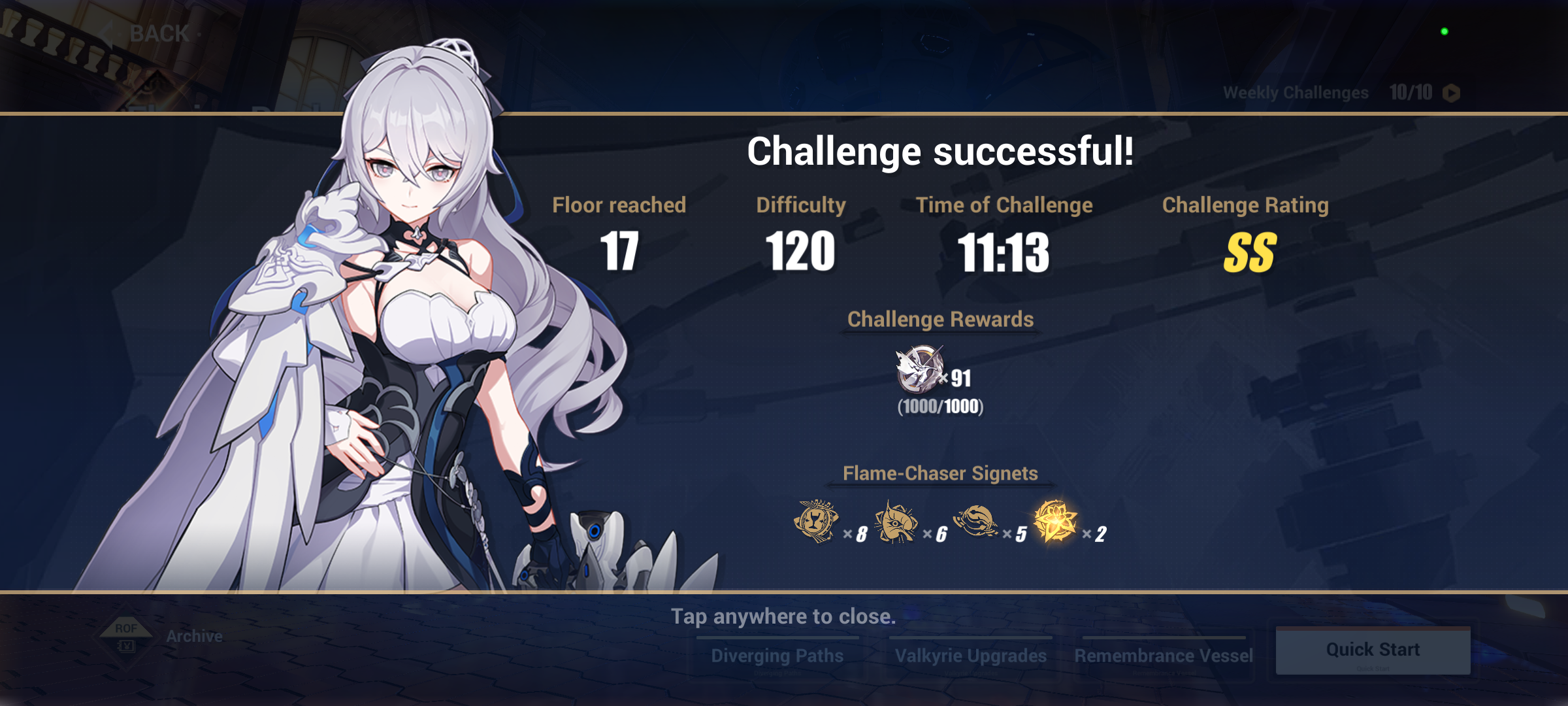 [Elysian Realm] Signet Tips for SW (Silverwing: N-EX) Honkai Impact 3rd ...