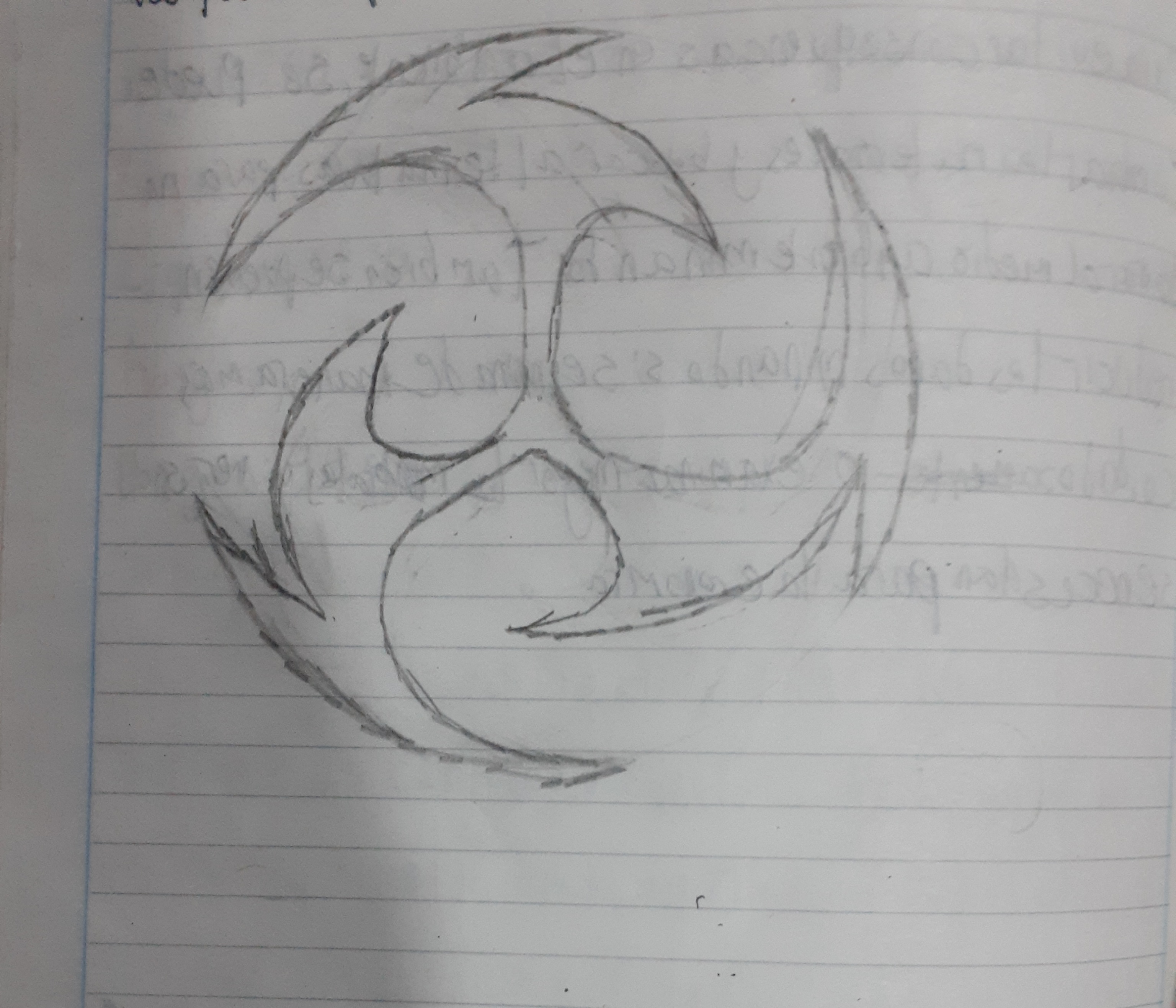 Electro symbol I did in class Genshin Impact | HoYoLAB