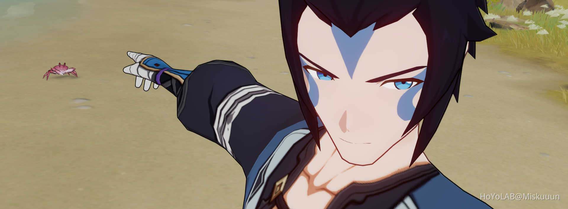 NPC -Takuya,The Blue Oni Genshin Impact | HoYoLAB