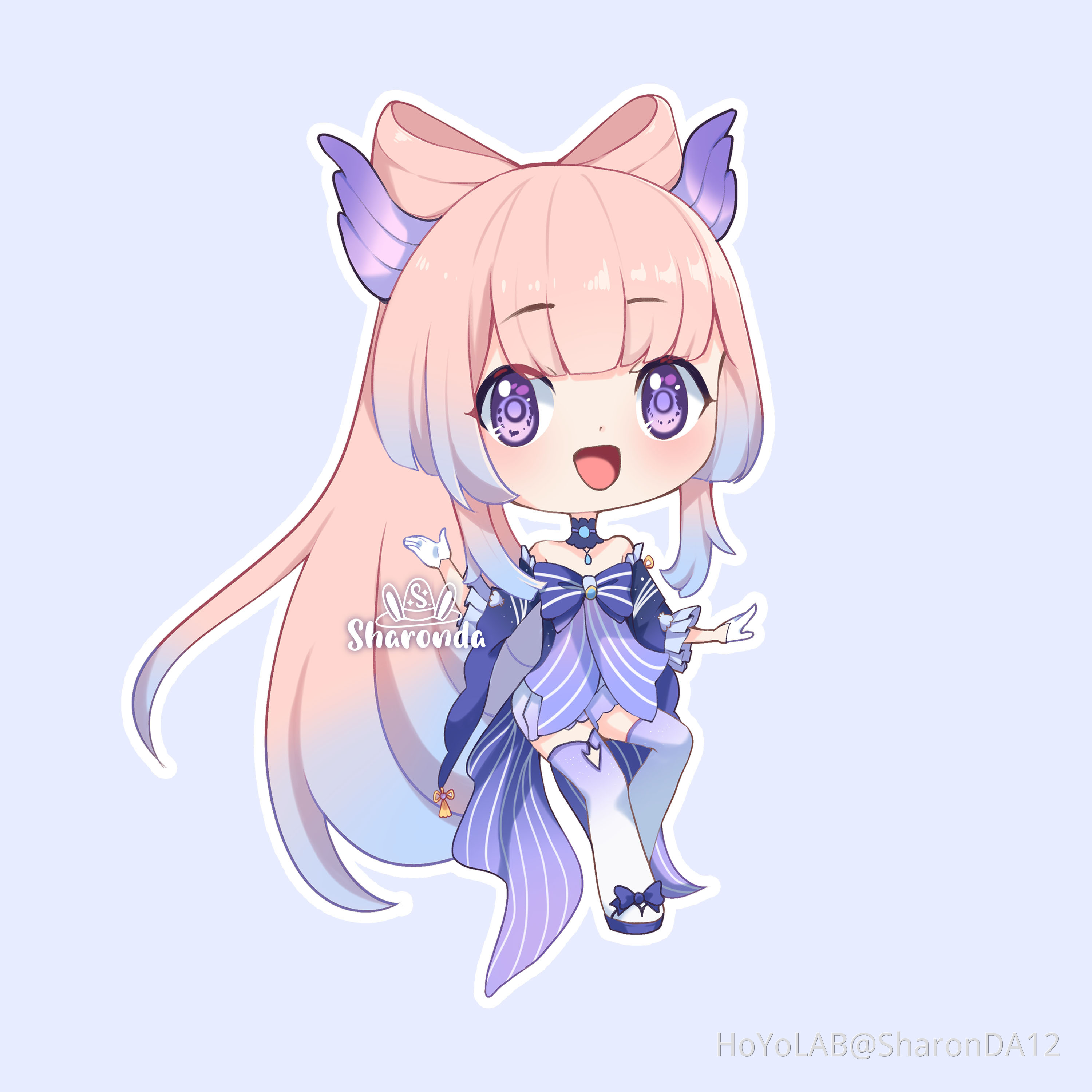 Kokomi, Raiden & Yae Chibis Genshin Impact | HoYoLAB