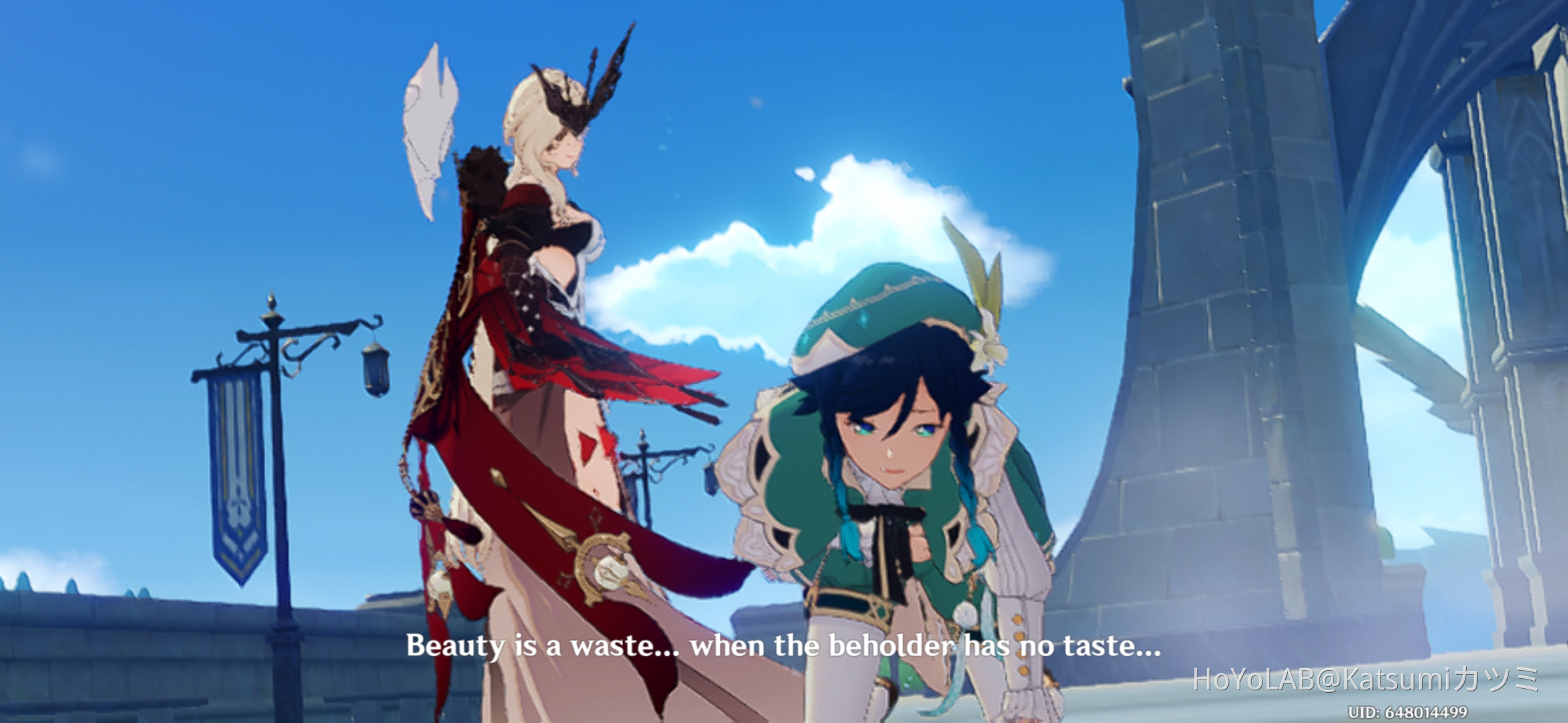 Venti and la signora | Genshin Impact | HoYoLAB