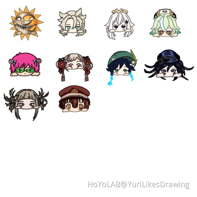 Stickers Genshin Impact | HoYoLAB