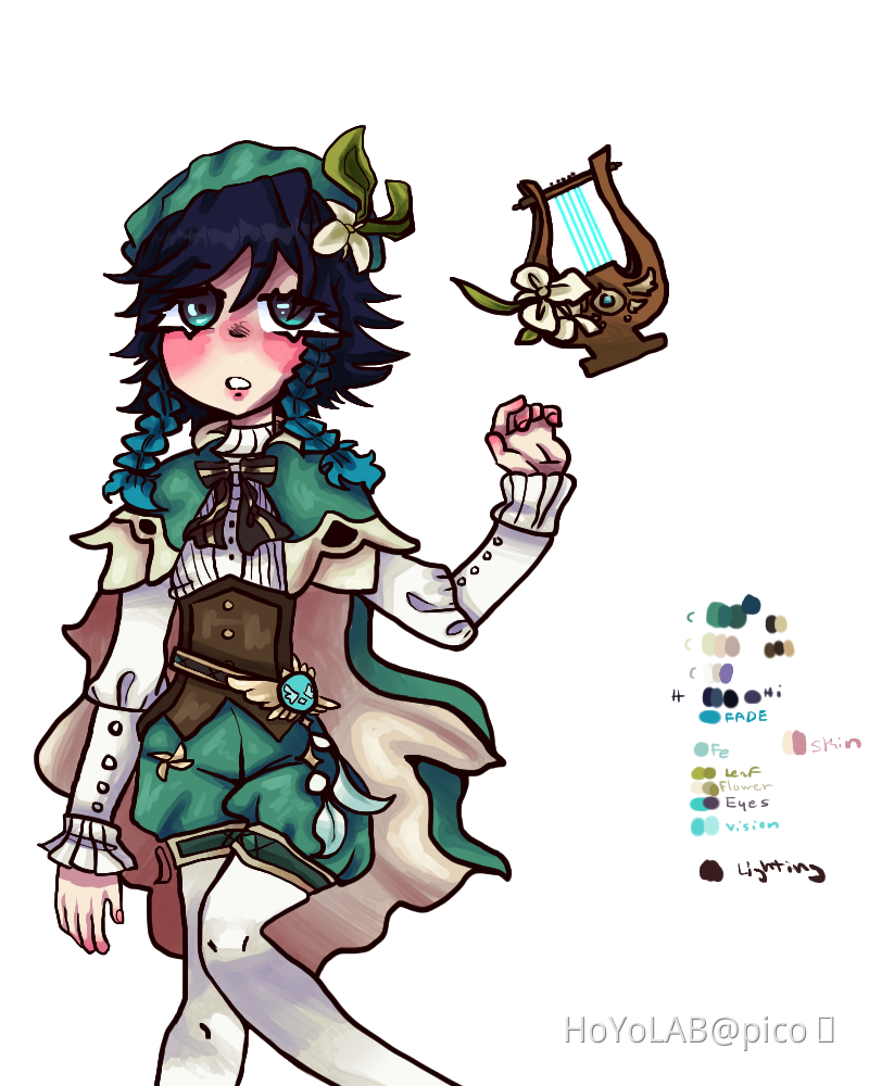 sleepy venti | Genshin Impact | HoYoLAB