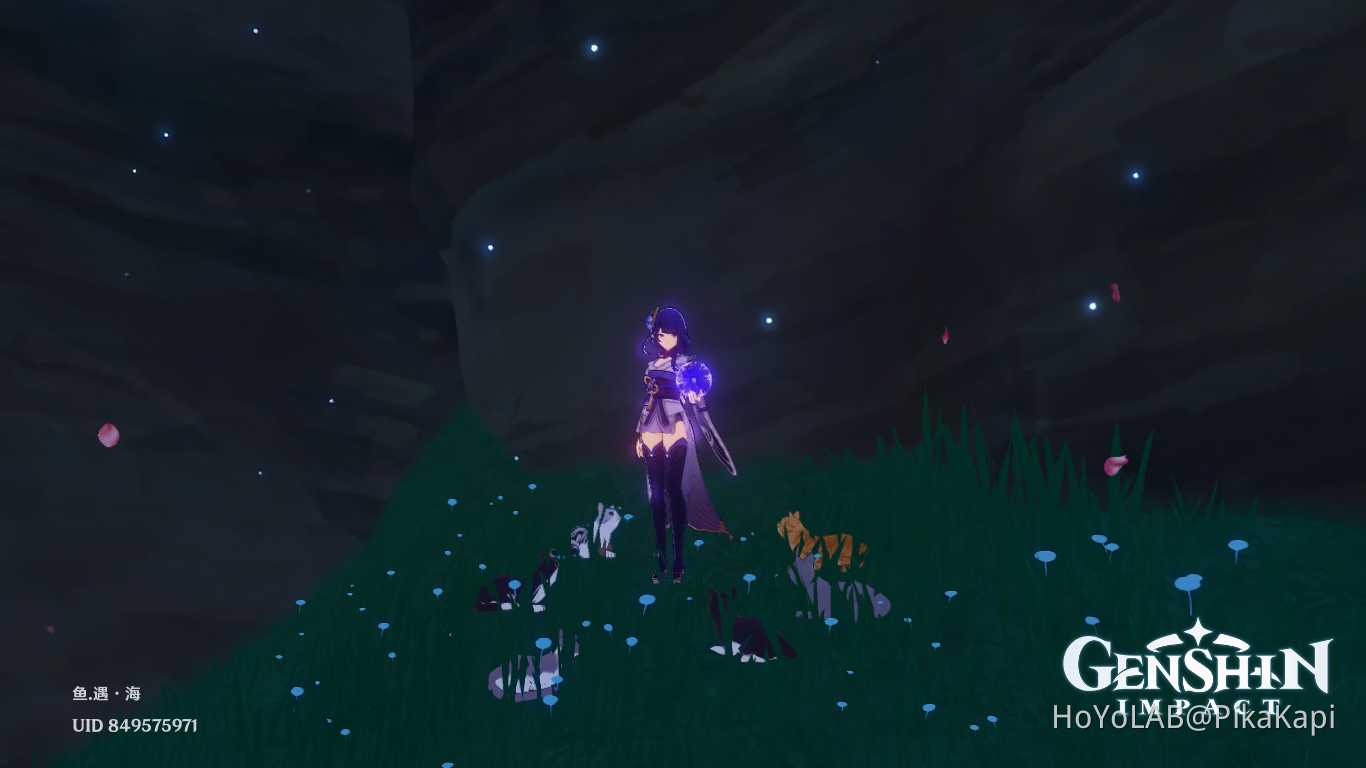 Raiden and cats Genshin Impact | HoYoLAB