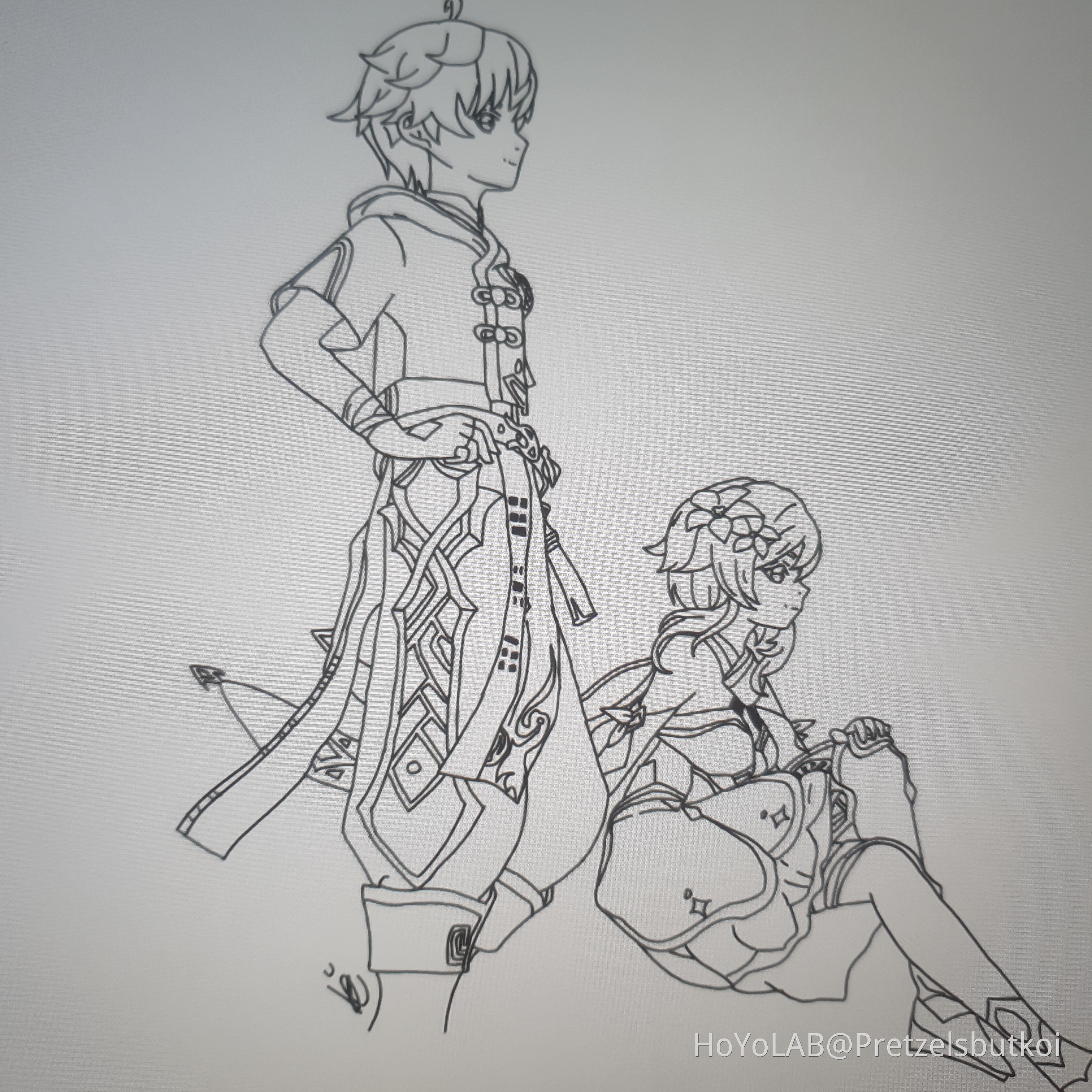 Some drawings | Genshin Impact | HoYoLAB