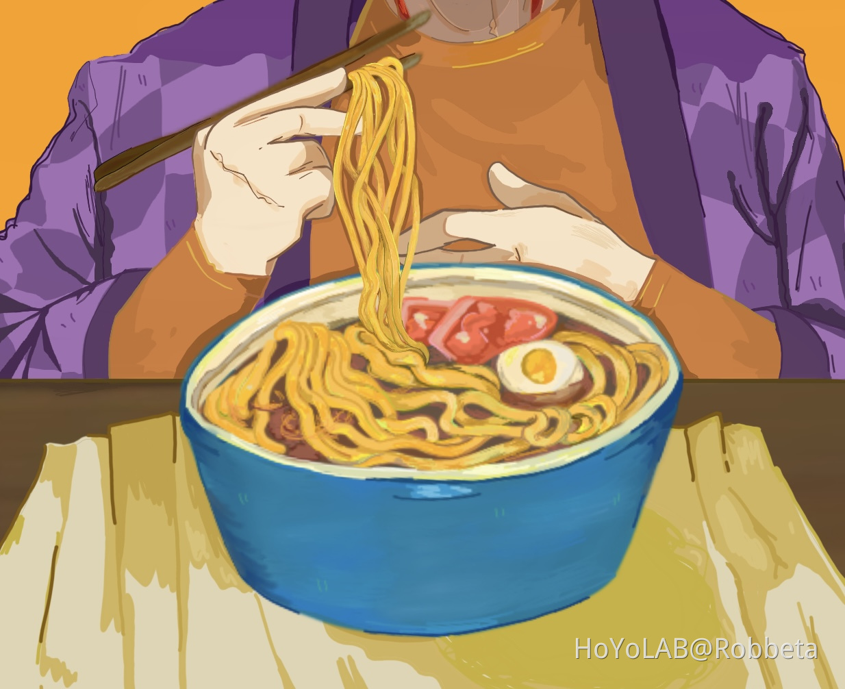 Itto eating ramen | Genshin Impact | HoYoLAB