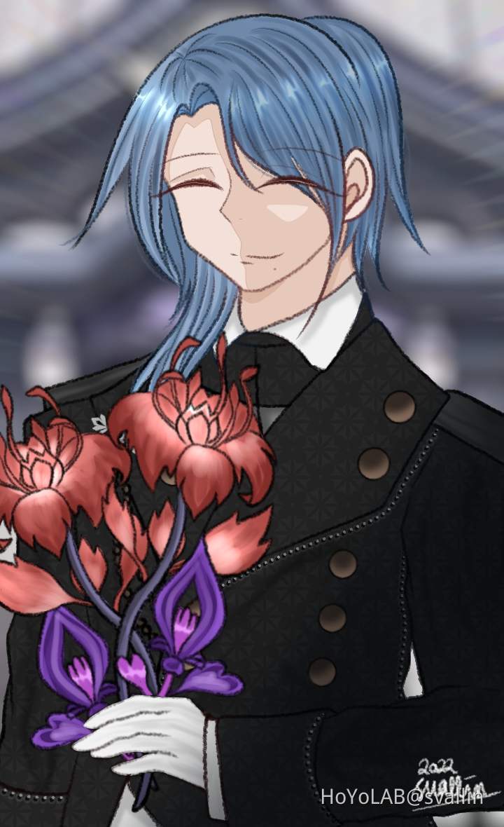 Kamisato Ayato as a butler Genshin Impact | HoYoLAB