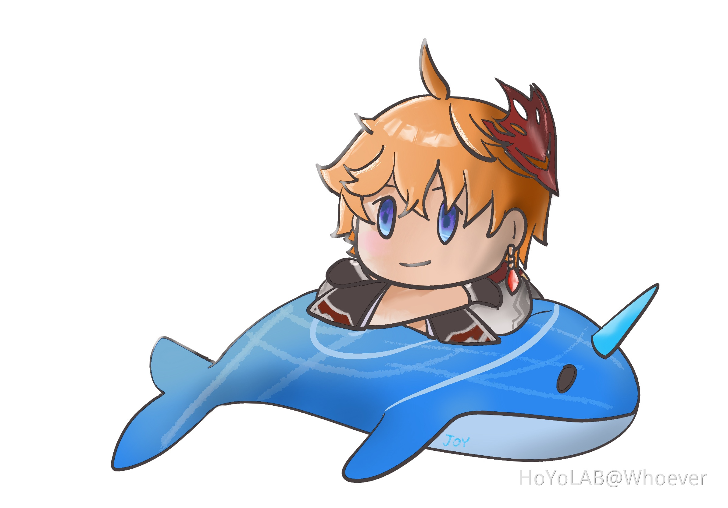 Childe and his whale Genshin Impact | HoYoLAB