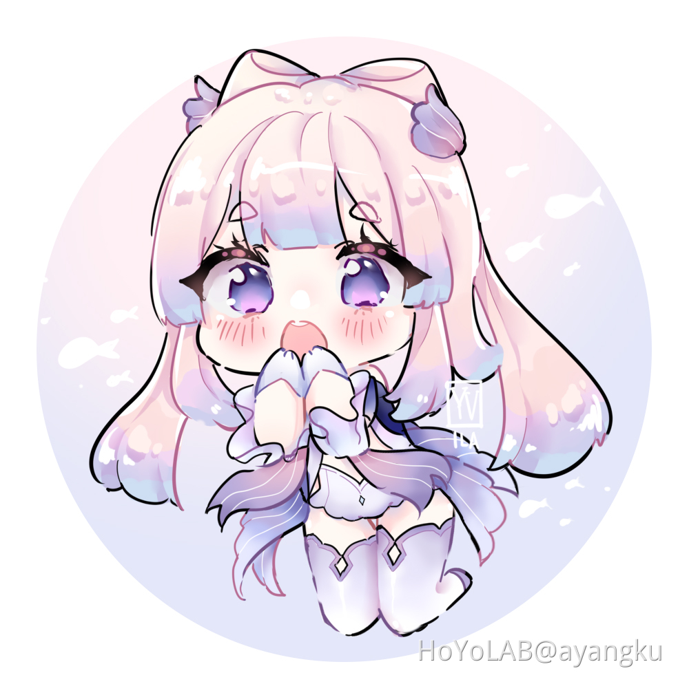 Chibi Sangonomiya Kokomi Genshin Impact | HoYoLAB