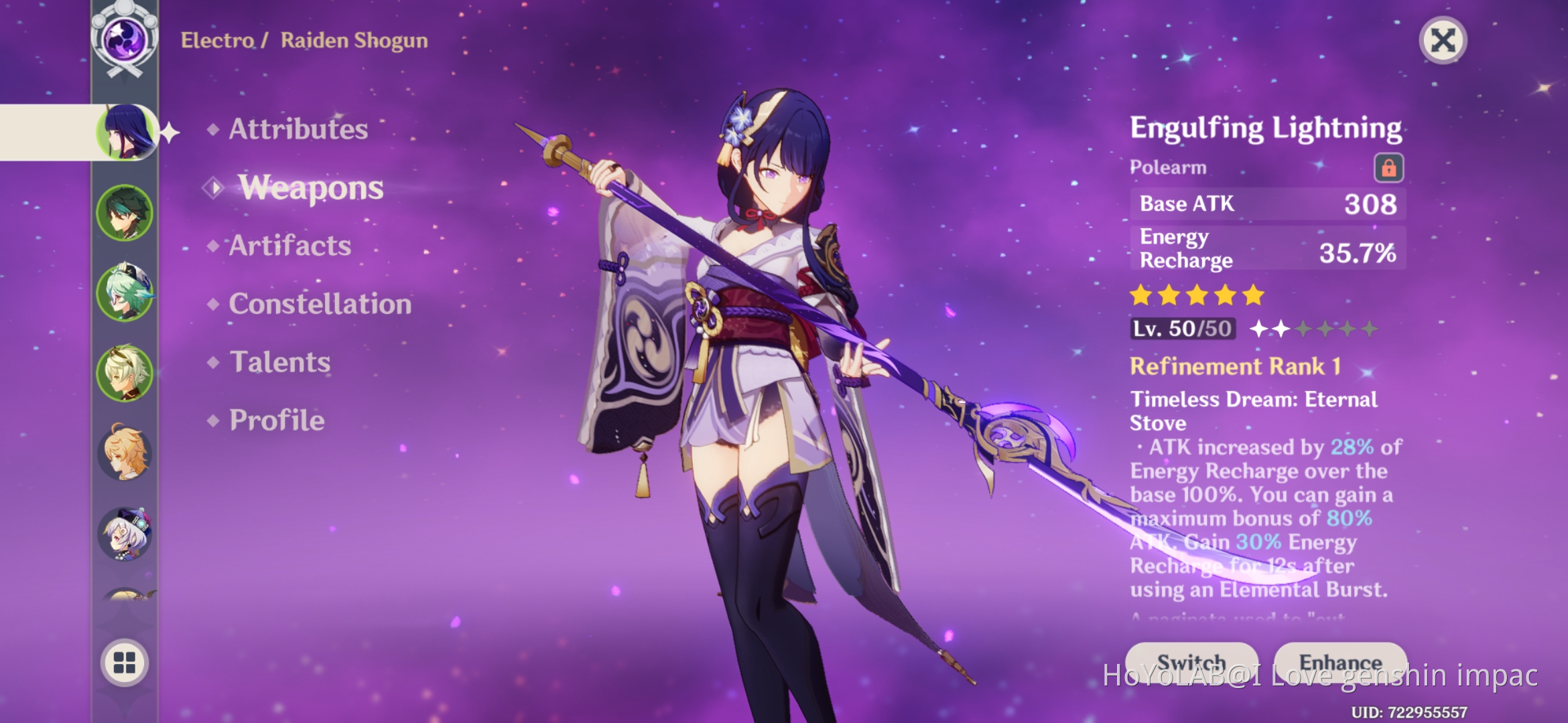 Raiden shogun with Lightning Genshin Impact | HoYoLAB