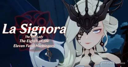 la signora is my unforgettable npc | HoYoLAB