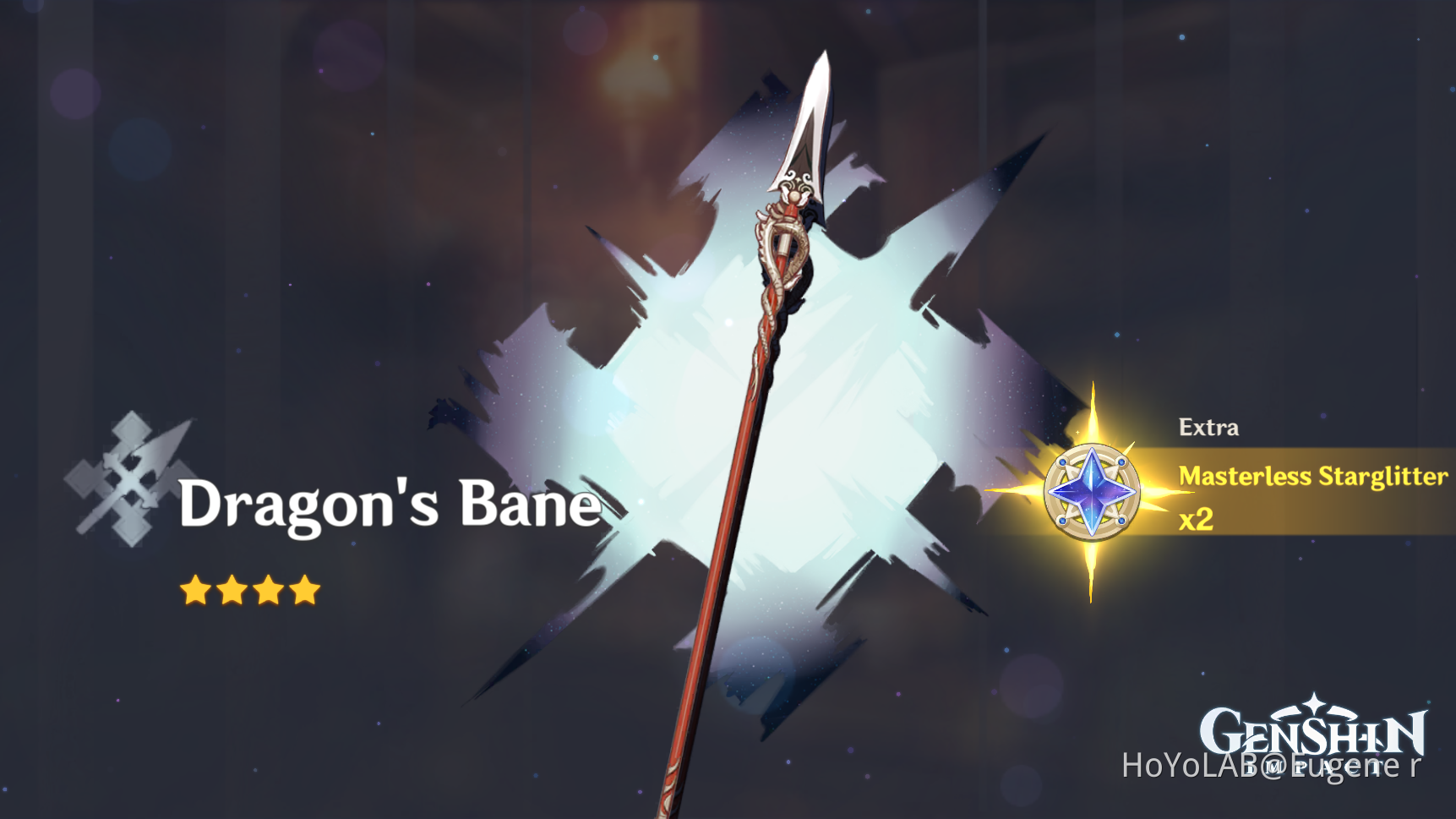 Dragons bane 4⭐️ weapon Genshin Impact | HoYoLAB