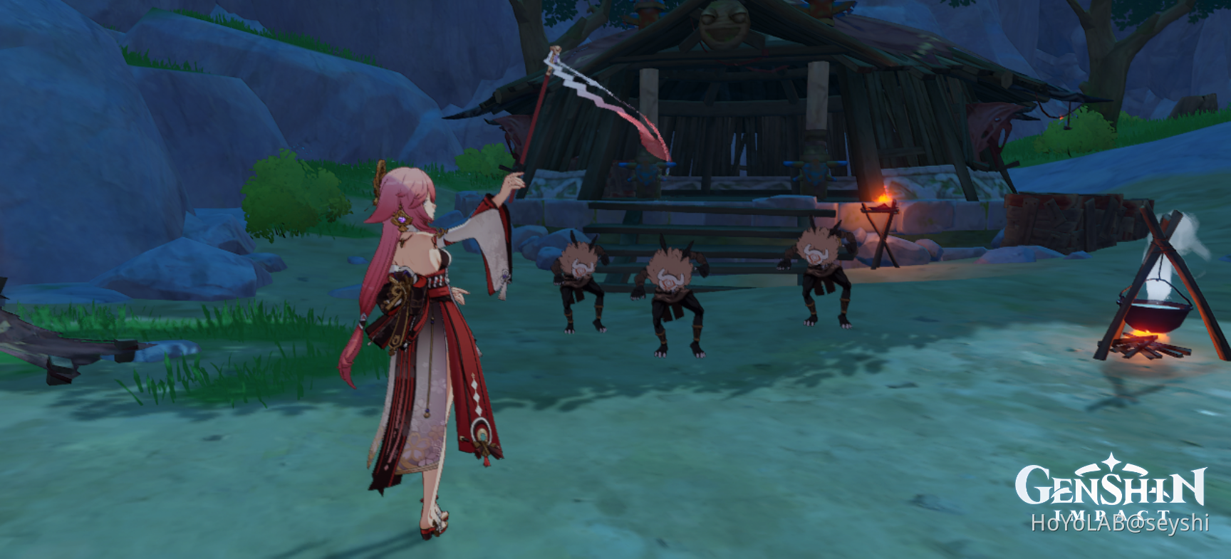 Yae Miko as a dance instructor 😂 Genshin Impact | HoYoLAB