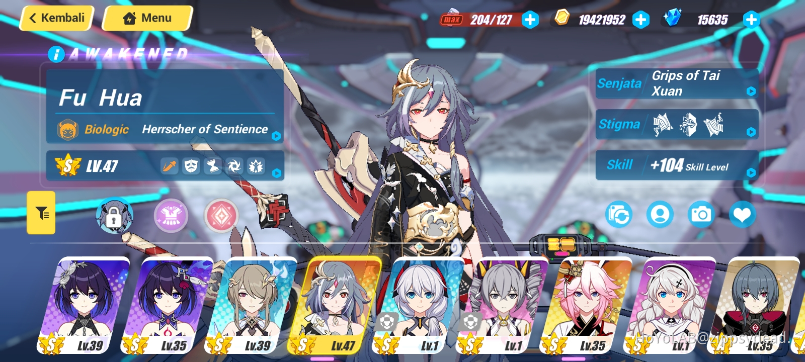 Saran build HoS/herrchers of sentience Honkai Impact 3rd | HoYoLAB