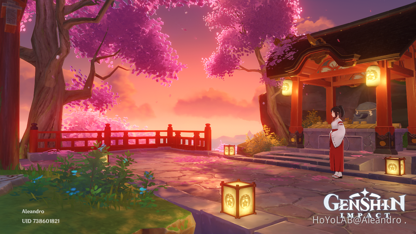 Sunset of Mount Yougou Genshin Impact | HoYoLAB