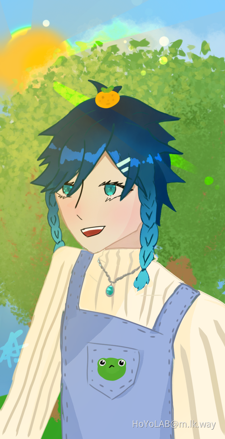 Venti modern au?? Genshin Impact | HoYoLAB