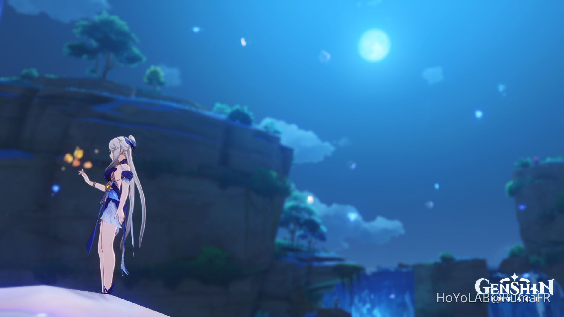 The Renowned Rich Lady - A night walk Genshin Impact | HoYoLAB