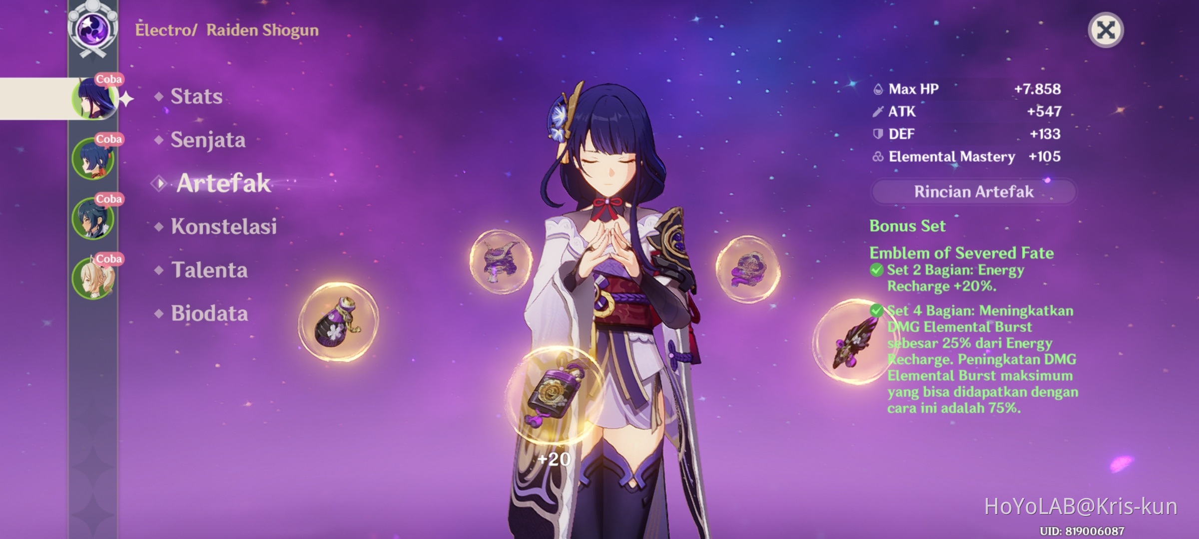 Gacha Raiden Genshin Impact | HoYoLAB