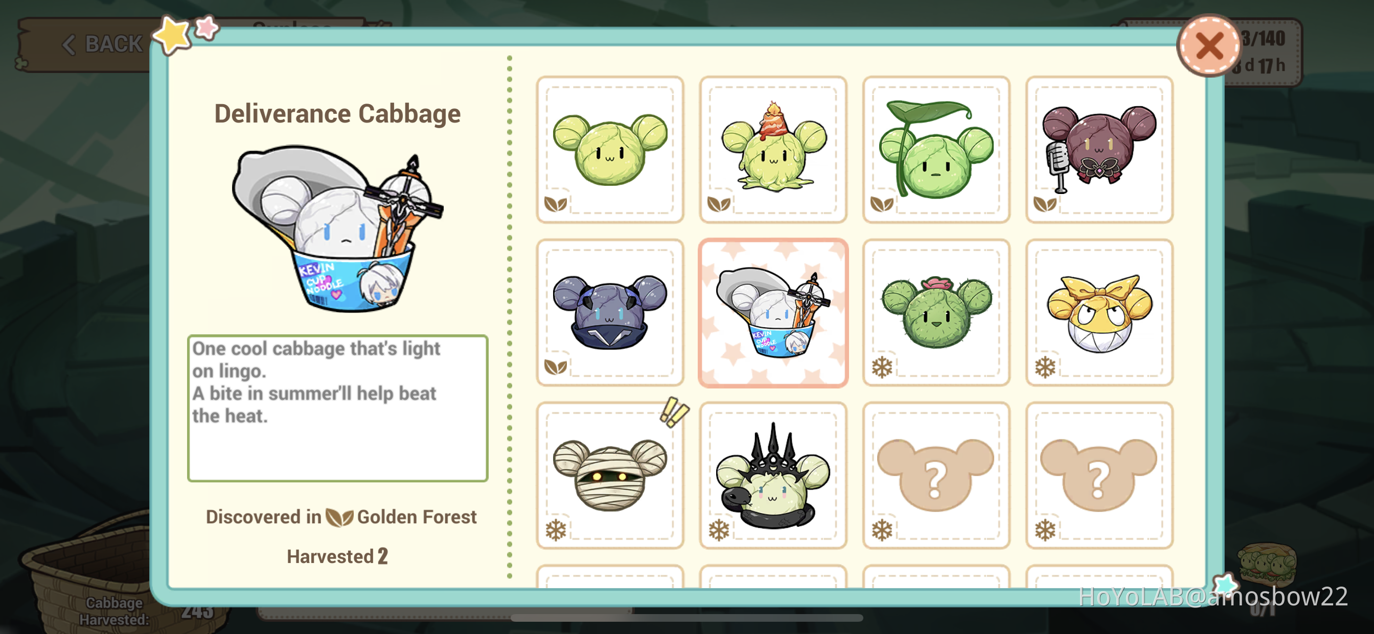 Kevin's Deliverance of Cabbage Honkai Impact 3rd | HoYoLAB