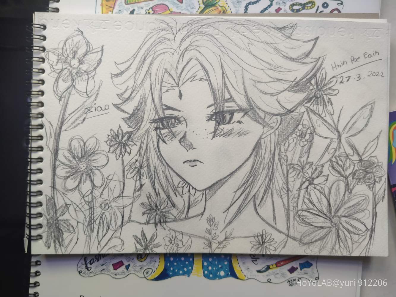 Drawing xaio | Genshin Impact | HoYoLAB