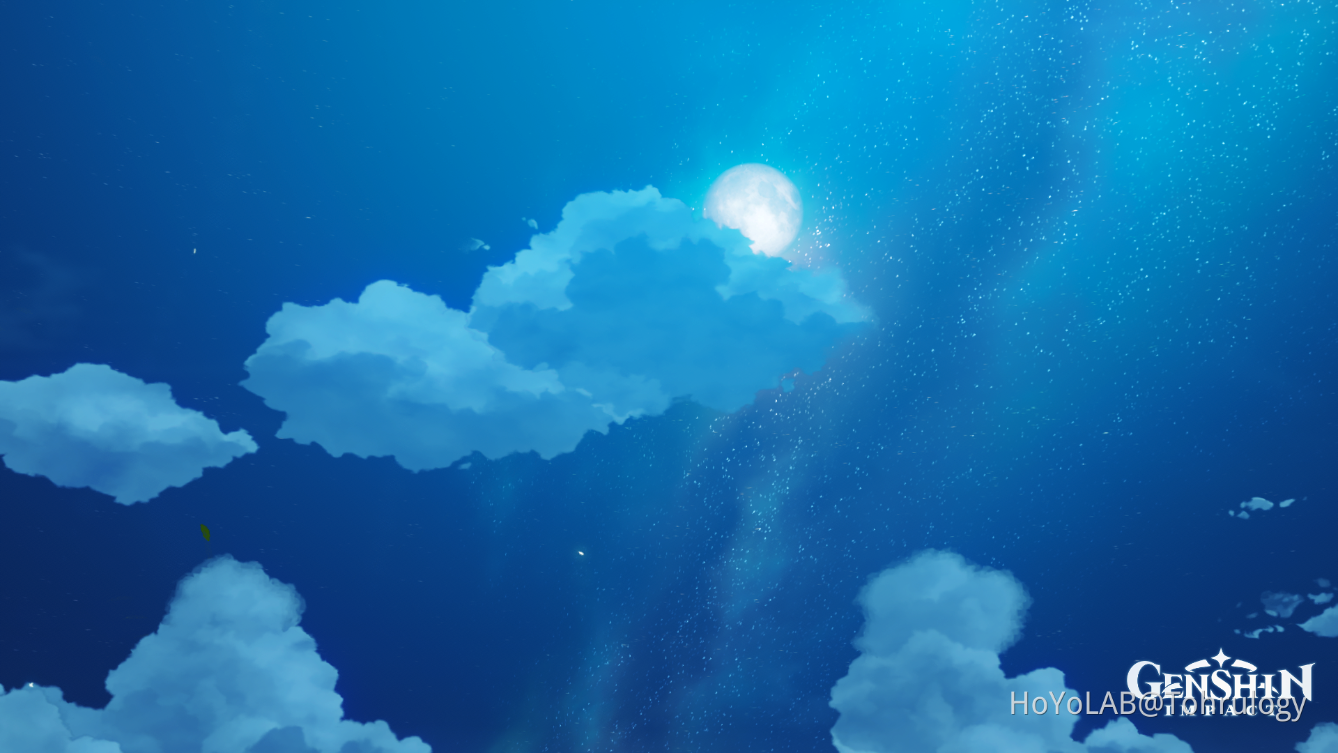 Moon Behind the Clouds | HoYoLAB