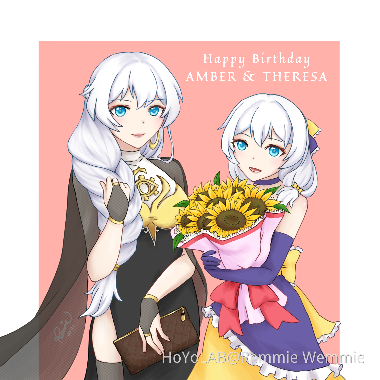Happy Birthday to Amber & Theresa Apocalypse!!! {28/03} Honkai Impact ...