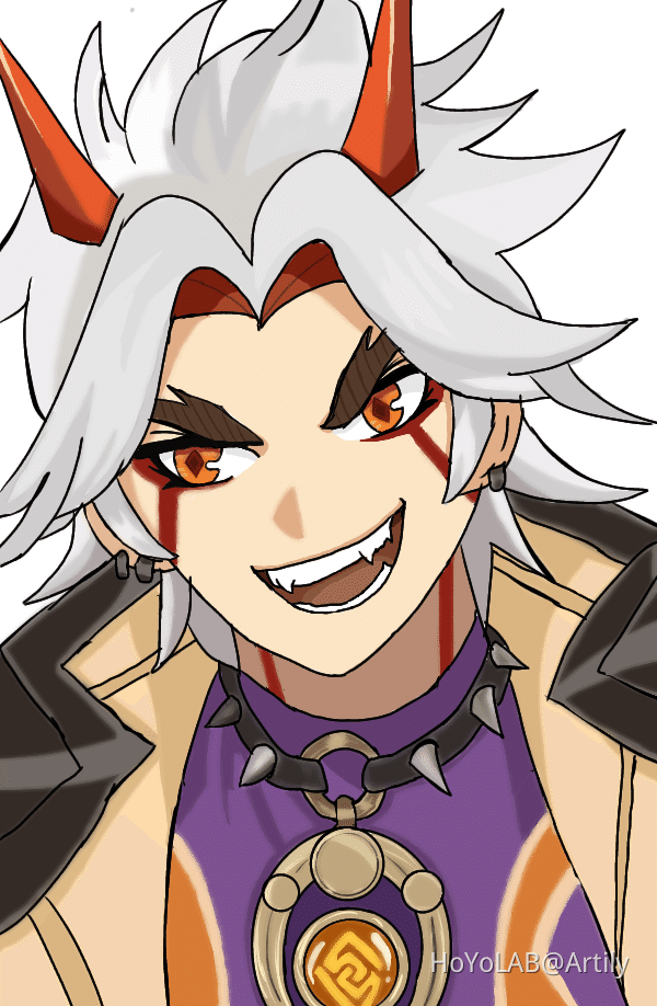 Badly made itto drawing Genshin Impact | HoYoLAB