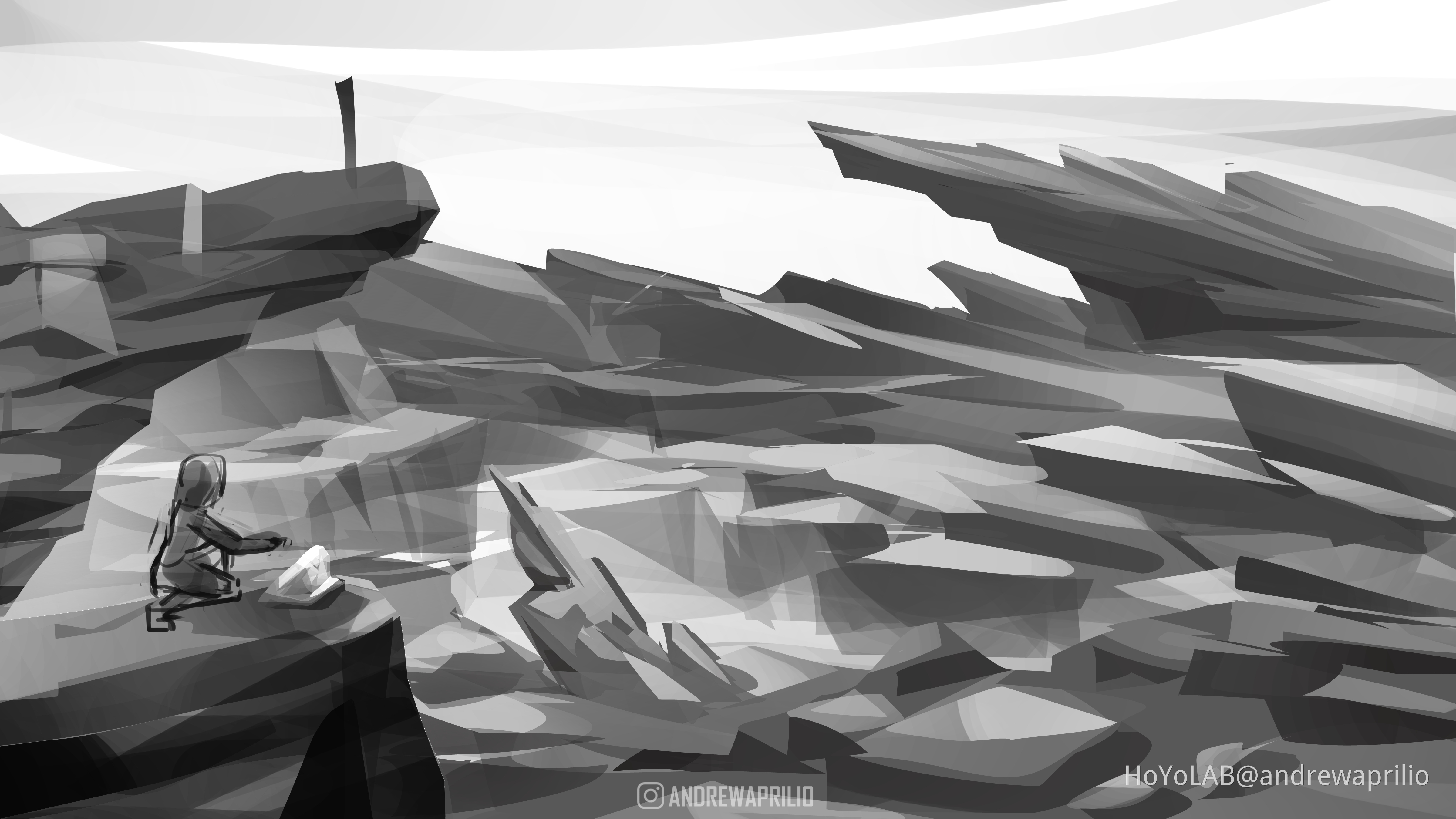 The Chasm sketch Genshin Impact | HoYoLAB