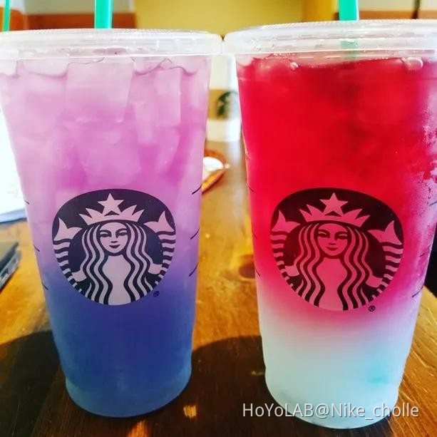 Unicorn Lemonade and Coconut Butterfly Pea Boba Tea Genshin Impact ...