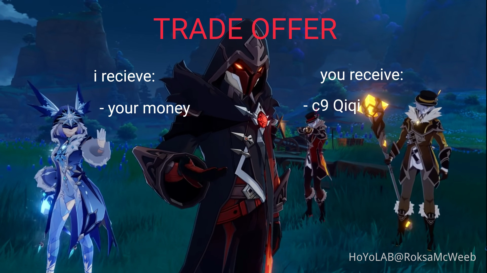 Trade offer Genshin Impact | HoYoLAB