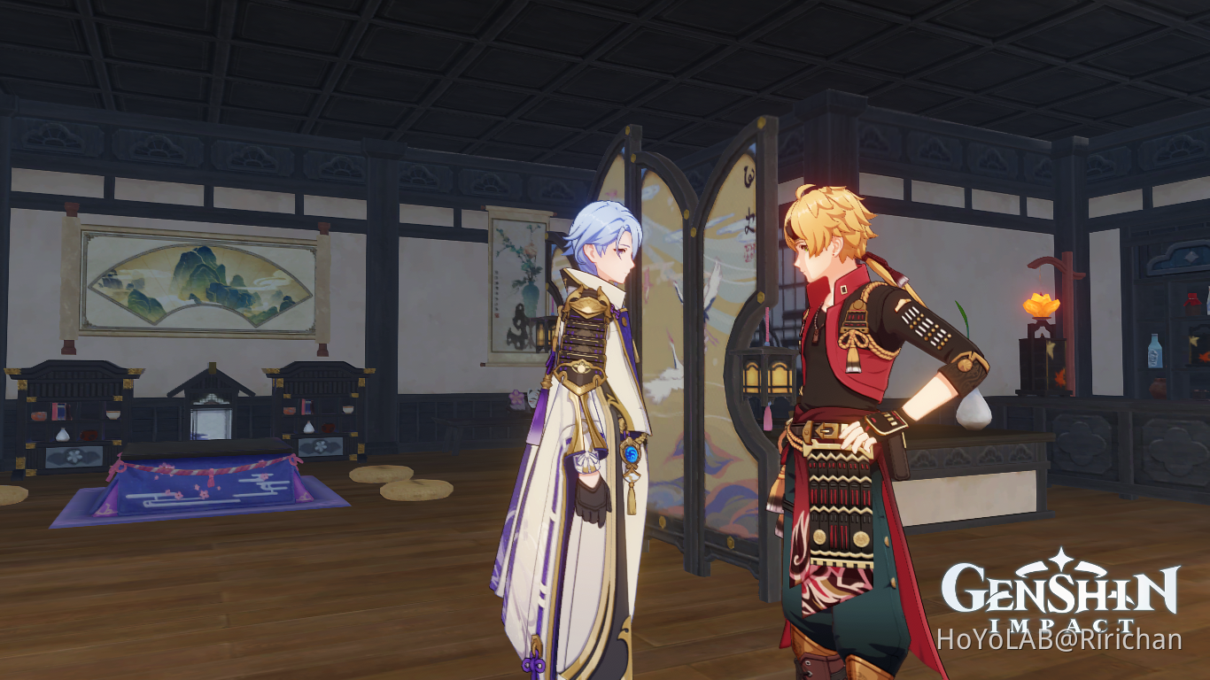 Ayato is finally home! Genshin Impact | HoYoLAB