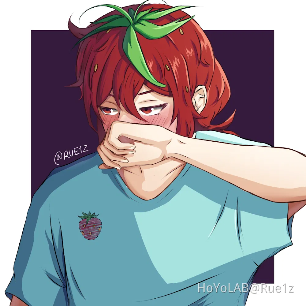 Strawberry diluc 🍓 ️ . Genshin Impact | HoYoLAB