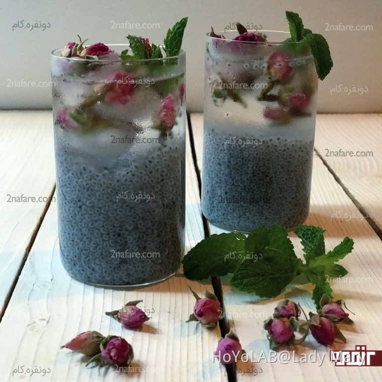 Basil seed and rose water cold drink Genshin Impact | HoYoLAB