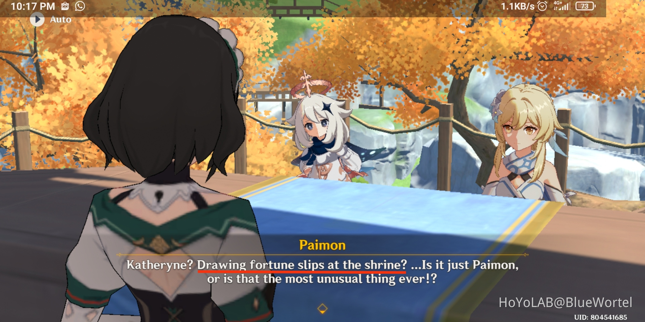 Something Sus About Katheryne Genshin Impact | HoYoLAB