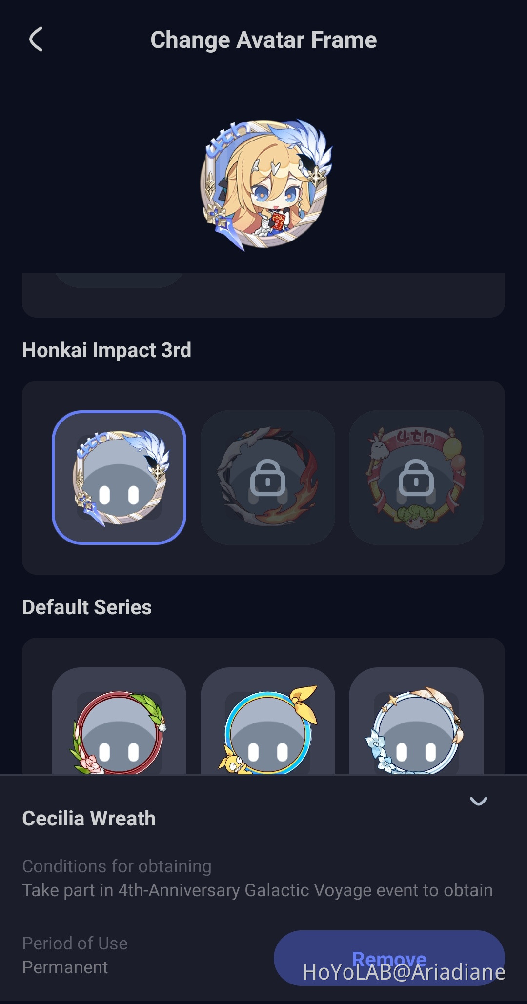 Love the new reward frame Honkai Impact 3rd | HoYoLAB