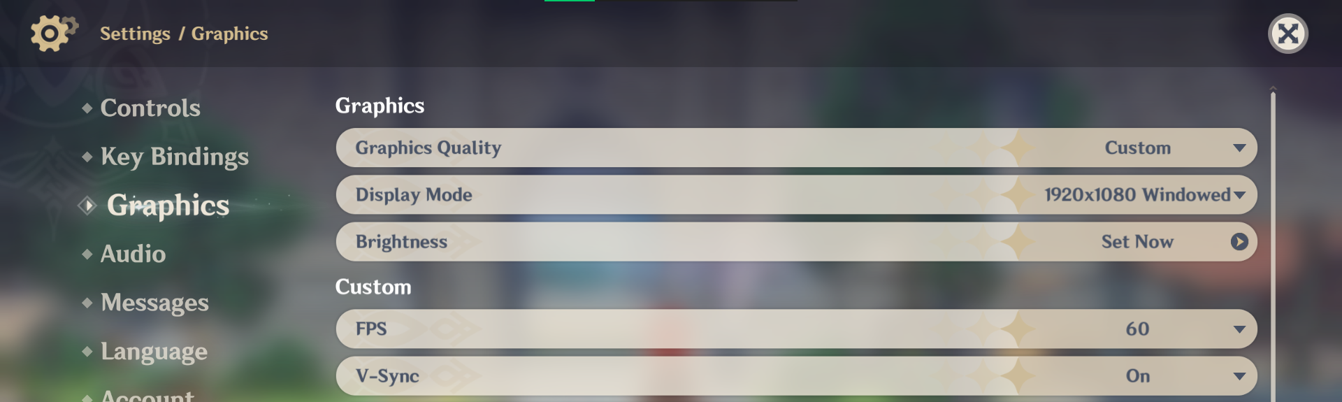New Graphic setting Genshin Impact | HoYoLAB