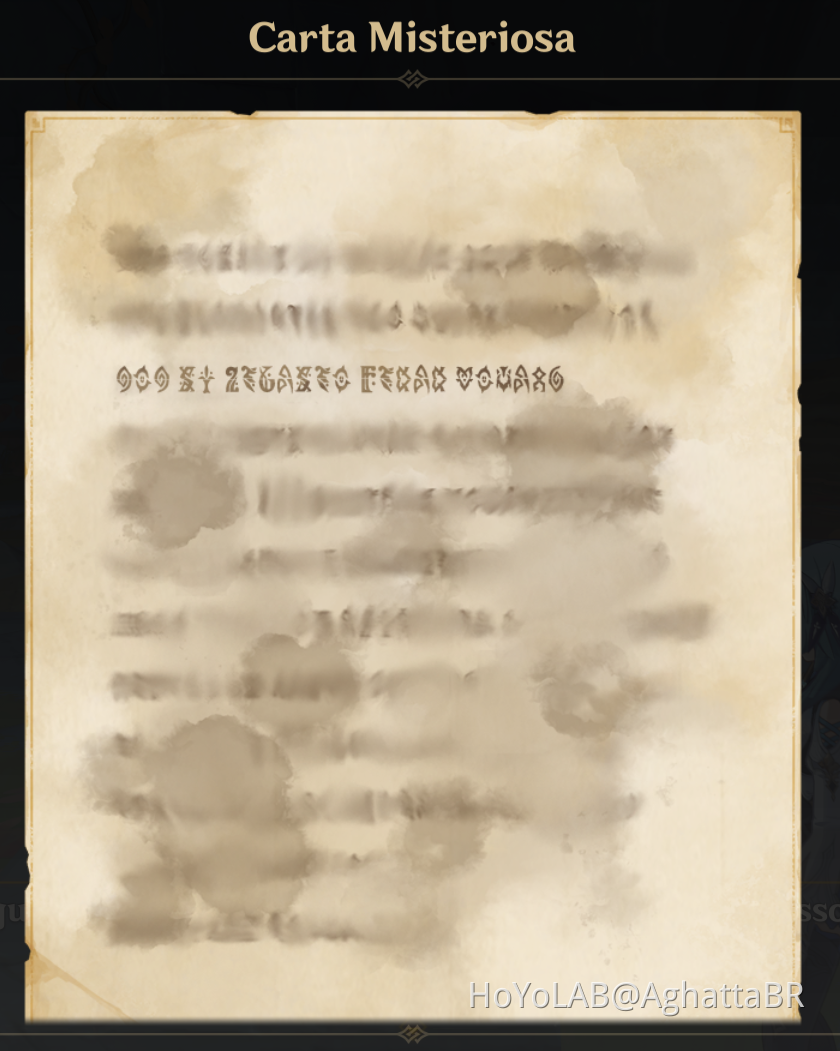 Carta Misteriosa Genshin Impact | HoYoLAB