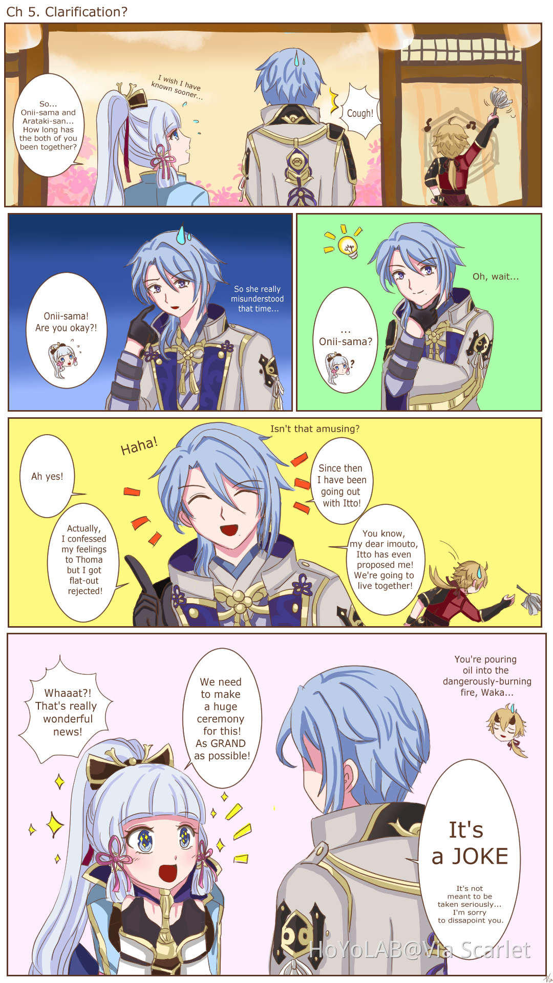 Kayato Ch 5. Clarification? Genshin Impact | HoYoLAB