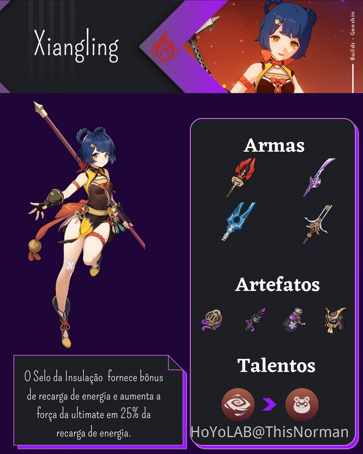 Xiangling vai te levar ao sucesso! | Genshin Impact | HoYoLAB