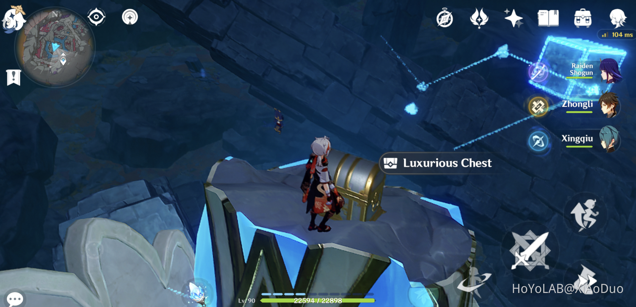 Geo Compass works at Chasm Genshin Impact | HoYoLAB