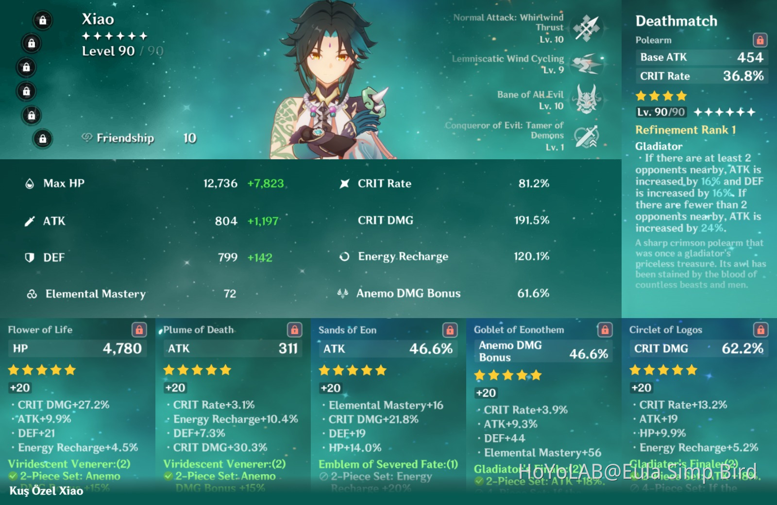 My xiao Genshin Impact | HoYoLAB