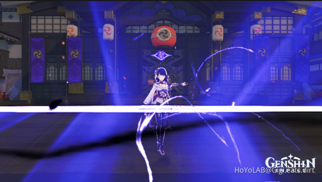 Random characters with random scenery D̶a̶y̶ Part two Genshin Impact ...