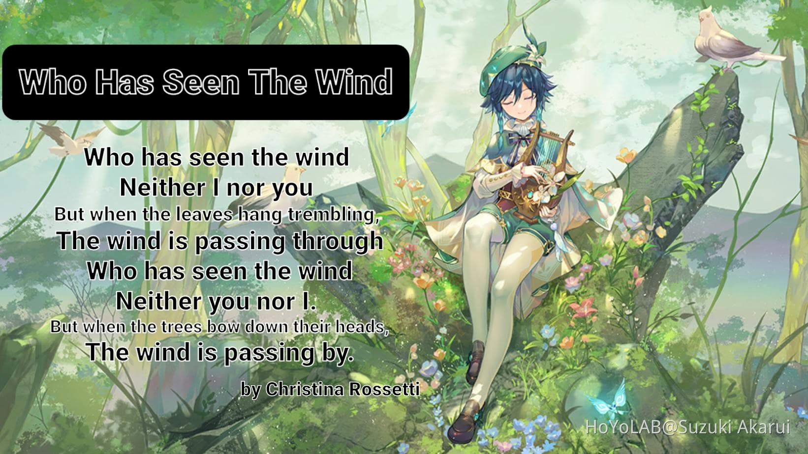 a poem for venti Genshin Impact | HoYoLAB