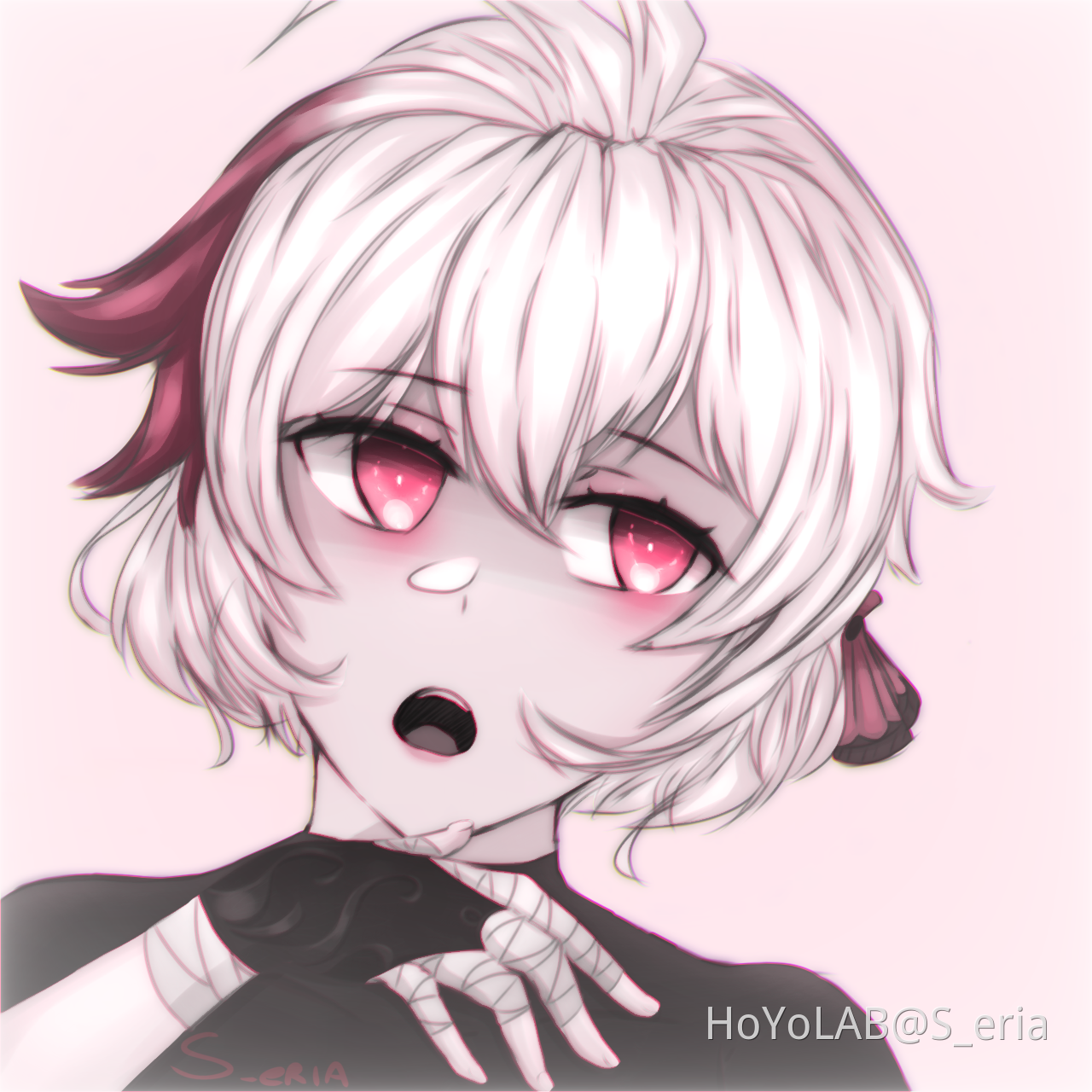 I've drawn a female version of Kazuha let me know what you think ...