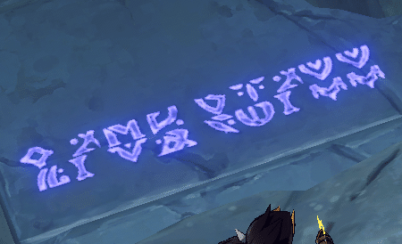[SPOILERS] A translation of the Abyssal Script in The Chasm | Genshin ...