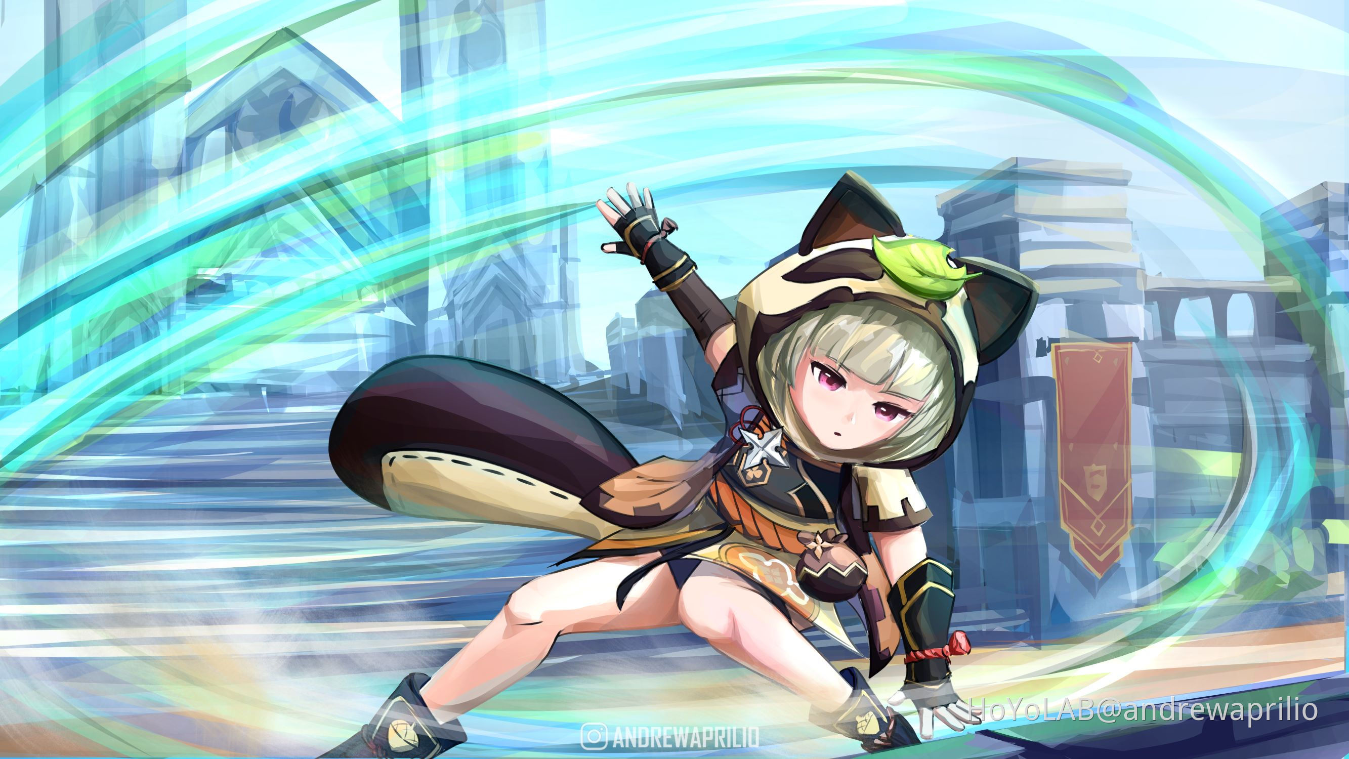 Legend of the Wind Knight Photo 1 Genshin Impact | HoYoLAB