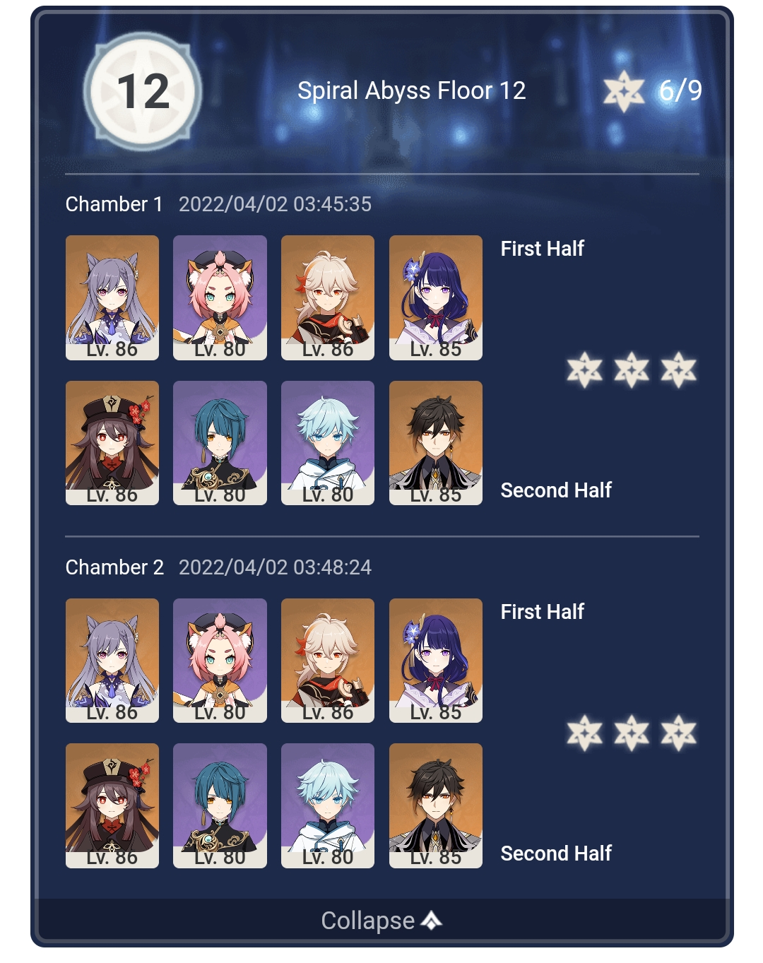 Floor 12 now "hard" again & little tips for double pyro lectors Genshin ...