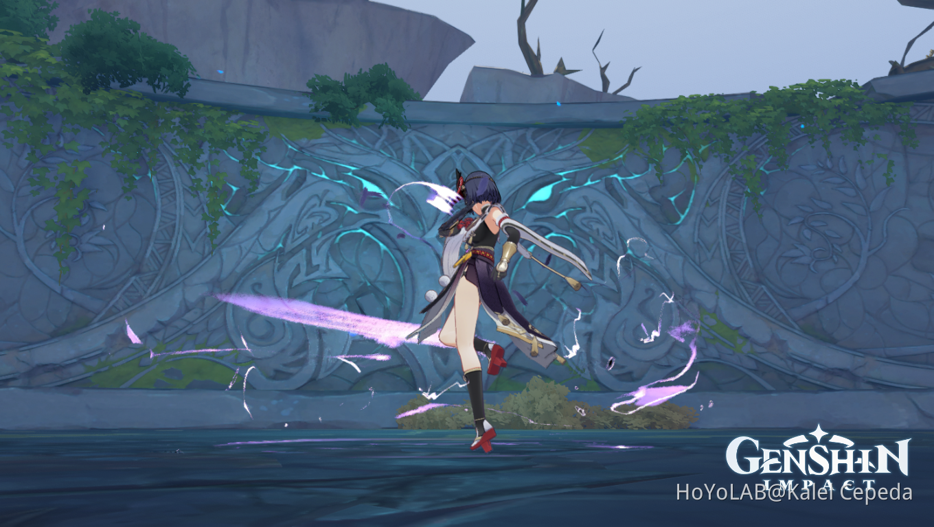 Today's Photo Models Raiden Ei and Sara | Genshin Impact | HoYoLAB