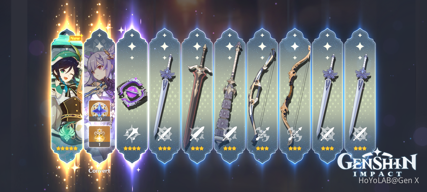 on 2nd 10 pull after QiQi Genshin Impact | HoYoLAB