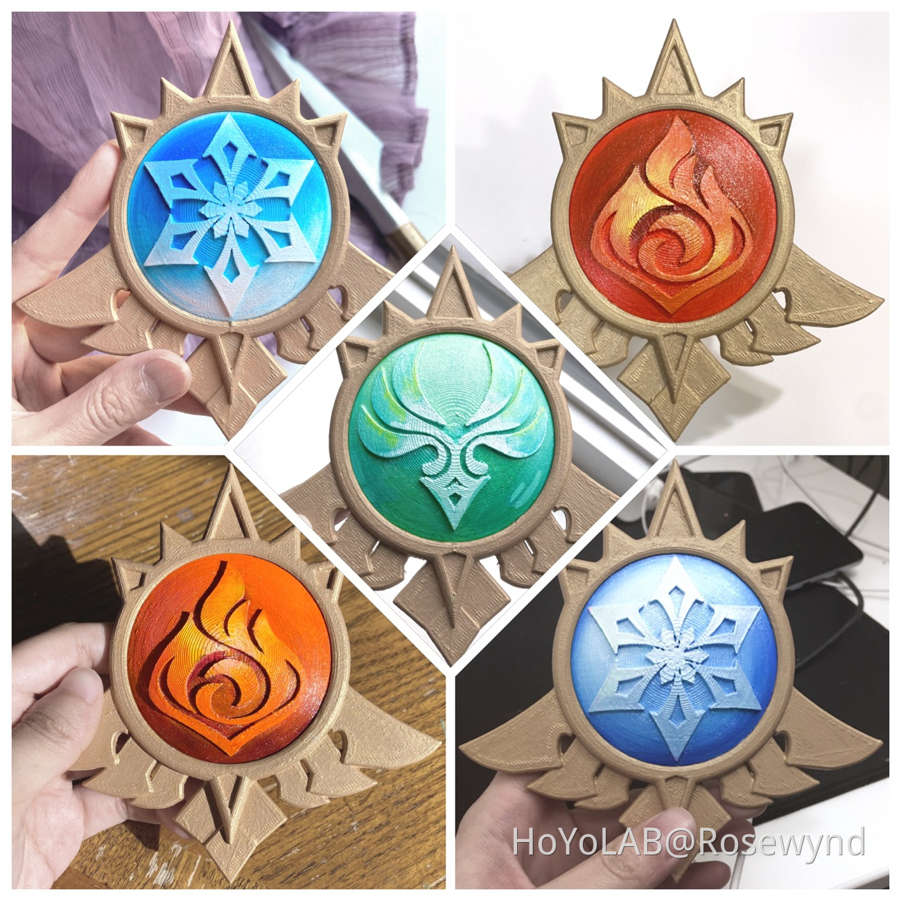 Hand-painted visions! Genshin Impact | HoYoLAB